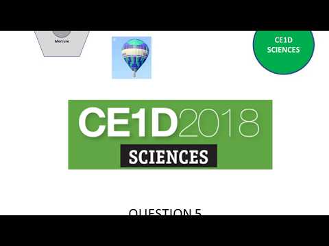 CE1D 2018 question 5 + corrigé