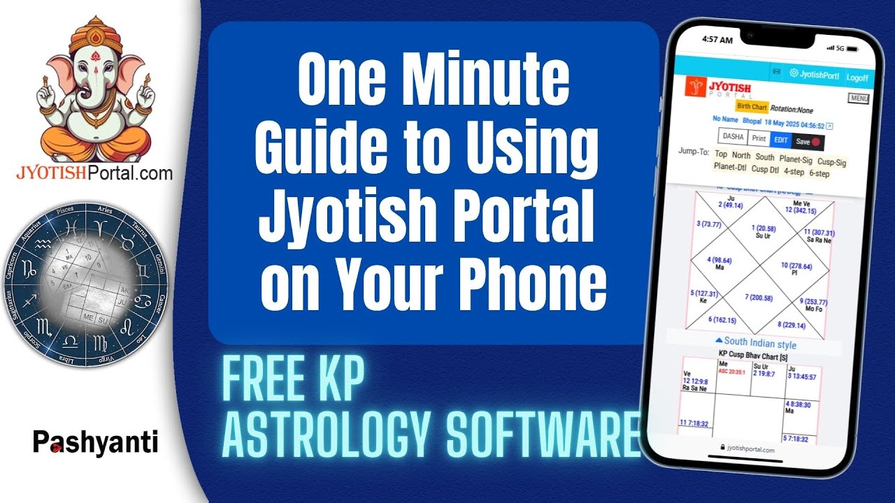 Set Up Free KP Astrology Software on Your Phone in Under a Minute — No ...