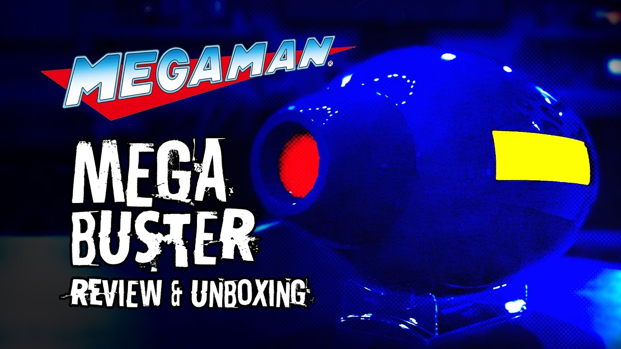 Mega Man Mega Buster Unboxing & Review
