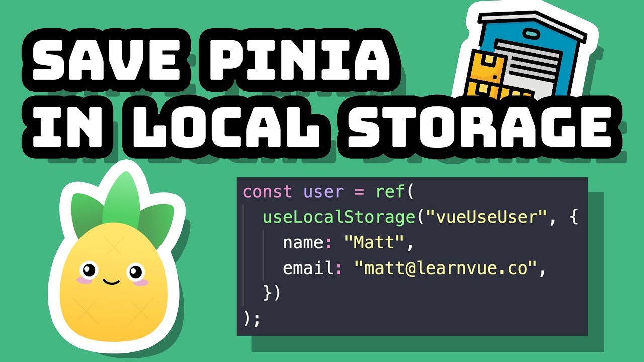 3 Ways to Persist Pinia State