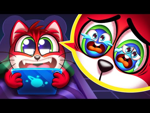 Oh No! My Eyes Are Tired! ๐ด๐ | Don't Stay Up Late! | Kids Songs & Rhymes by Bowbow