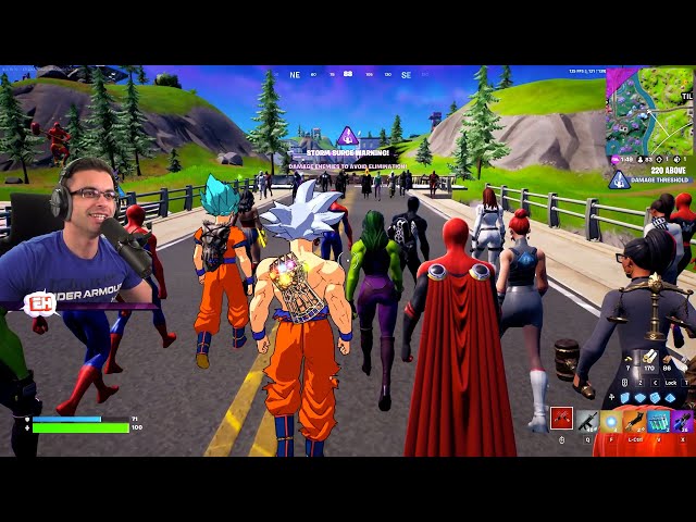 Viral Fortnite clip shows just how massive the in-game Multiverse is