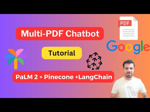 Chat with Multiple PDFs using PaLM 2, Pinecone and LangChain (Free LLMs and Embeddings)