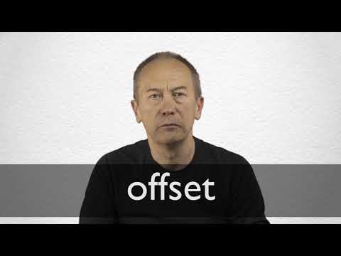 OFFSET definition and meaning | Collins English Dictionary