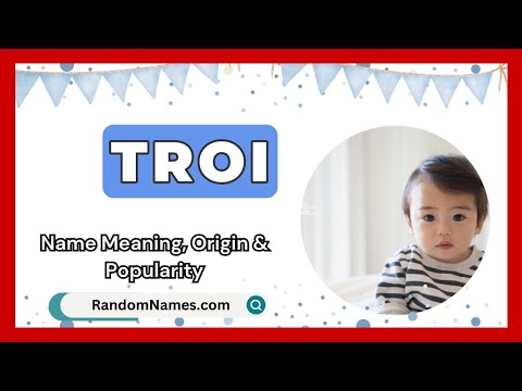 Troi - Baby Boy Name Meaning, Origin & Popularity - RandomNames.com