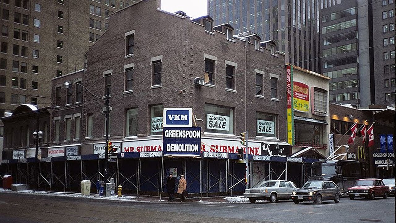 That What Toronto Looked Like In 1980s