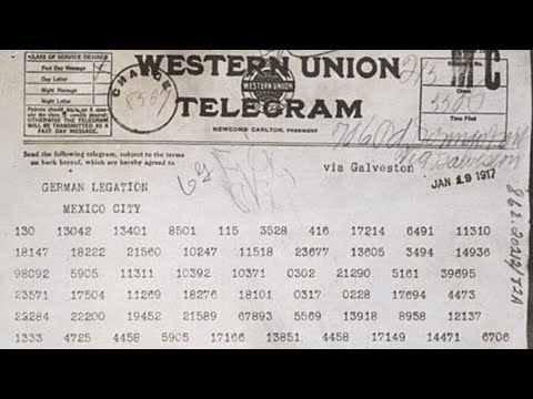 The Zimmermann telegram.
