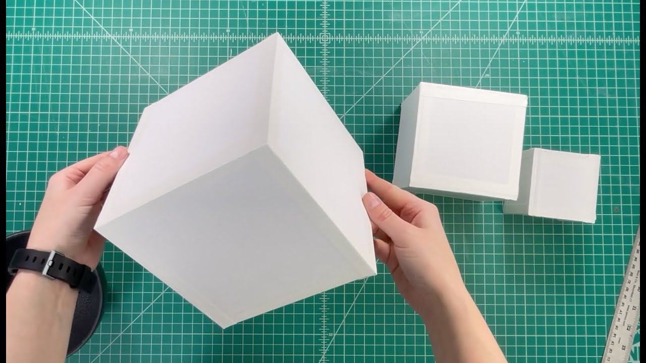 Building Foam Core Cubes
