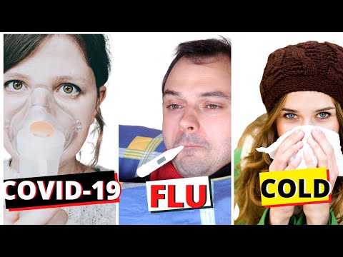 COVID 19 vs FLU vs COLD | How to tell the difference?