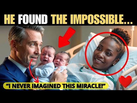 STERILE BILLIONAIRE CRIES WHEN HE FINDS OUT THAT THE POOR BLACK WOMAN WHO SAVED HIM GAVE HIM TWINS!