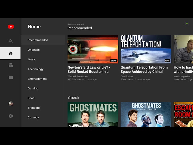 The YouTube app redesigned on Android TV - PhoneArena