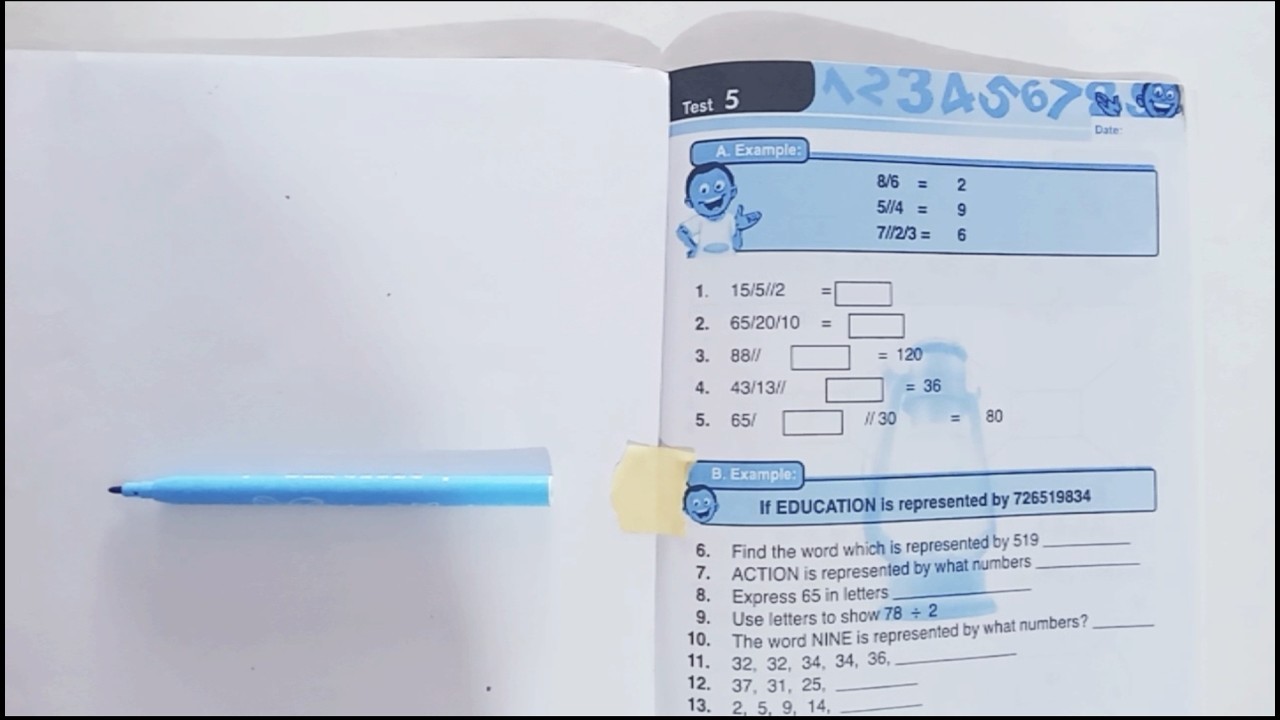 SOLVED! Test5a, page75, book5 Lantern quantitative reasoning