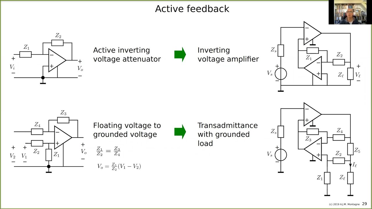 2020 03 23 6 Feedback configurations with OpAmps