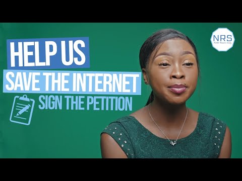Help us save the internet by signing the petition (TRAILER)