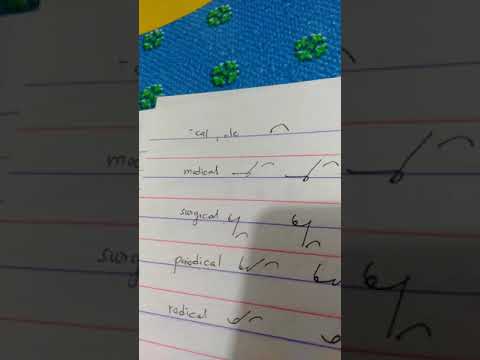 #EASYSTENO #SPEEDBUILDING LESSON 5 WORD ENDING MENT, CAL, CLE, ULATE, ULATION