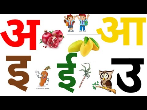hindi alphabets for kids || hindi alphabet learning || hindi consonants || hindi varnamala chart