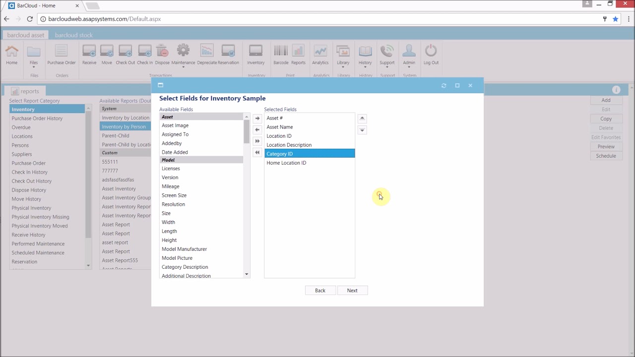 BarCloud Reporting Overview | Inventory System and Asset Tracking