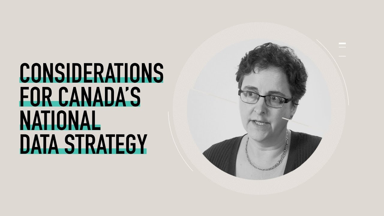 Considerations for Canada's National Data Strategy