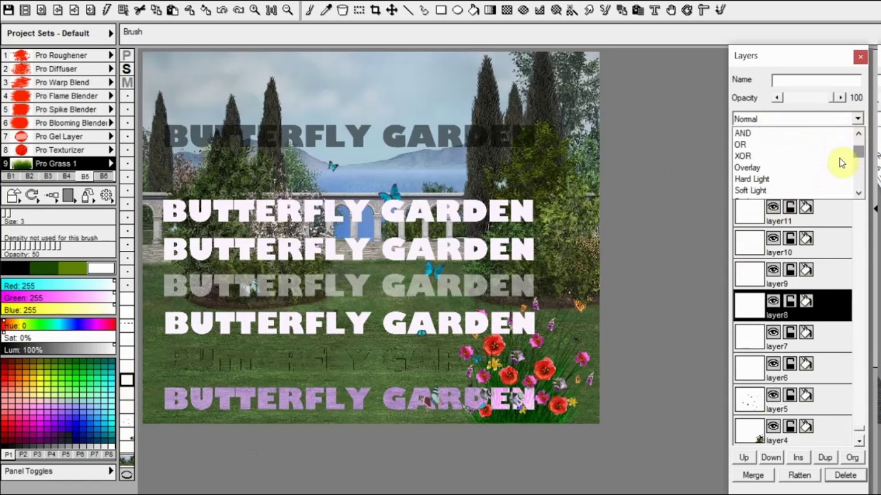 TwistedBrush Tutorials: Layers - Part 2