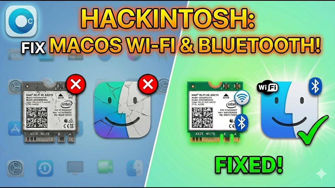 How to Fix Intel Wi-Fi & Bluetooth on Hackintosh