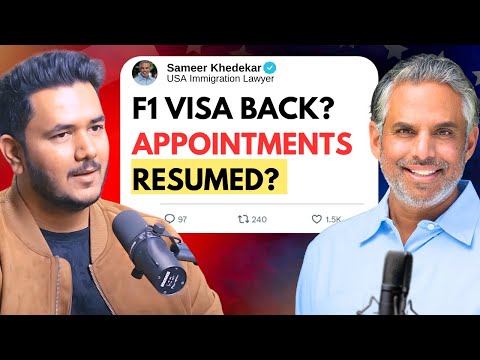 F1 VISA Appointments Updates - Latest QnA w Immigration Lawyer | OPT, H1B, Green Card, F1 Visa