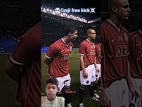💀craji free kick☠️in Ronaldo