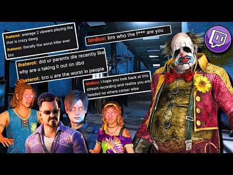 Toxic SWF Harasses A Chill TTV - Dead By Daylight