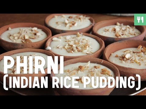 Simple recipe from India: Phirni (creamy indian rice pudding)