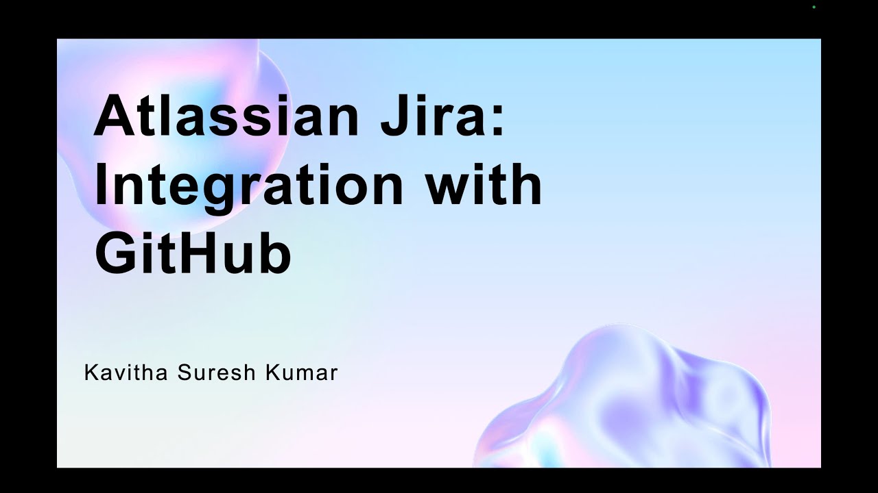 Atlassian Jira: Integration with GitHub