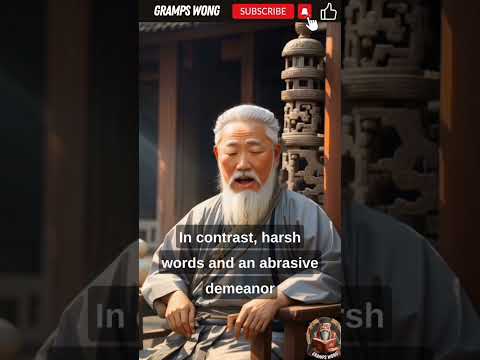 Kindness Matters: 30-Second Chinese Proverb on the Power of Words for a Positive Life