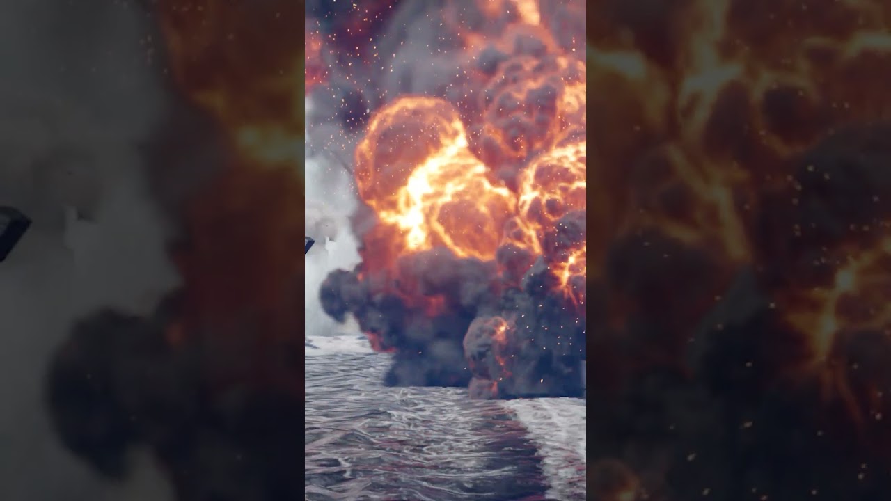 Fletcher class destroyer unleashes total chaos in heavy combat