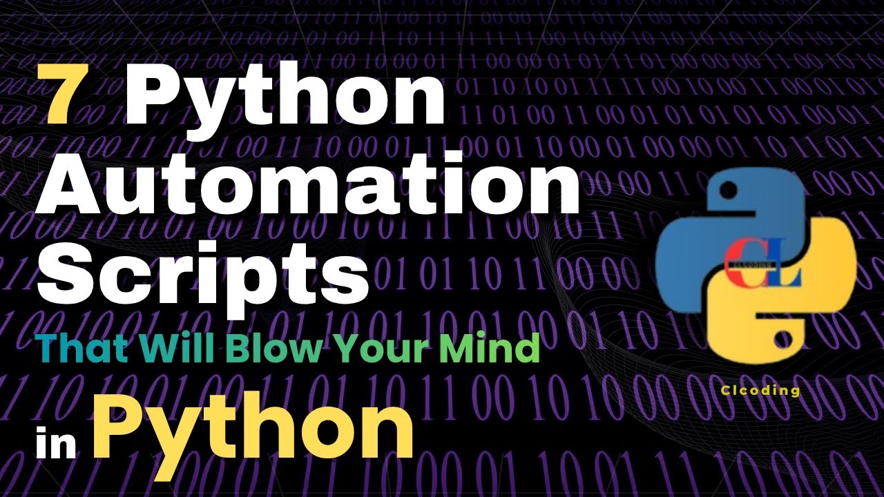 7 Python Automation Scripts That Makes Lise Easier