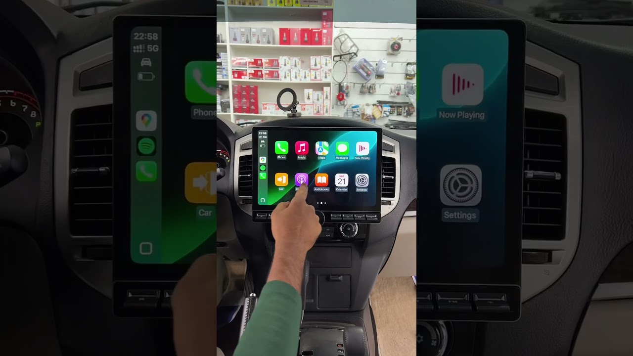 Special Android Screen for Mitsubishi Pajero  #carhabibidubai #carhabibi androidscreen #goodprice