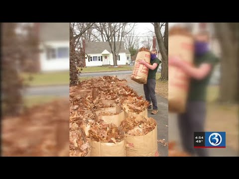 Bright Spot: Local Boy Scout troop helps clean up homeowner's yard