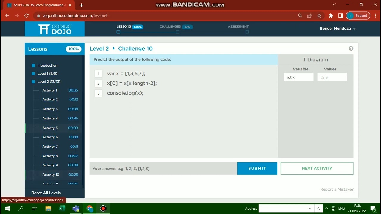 codingdojo 1 - 12 Challenges