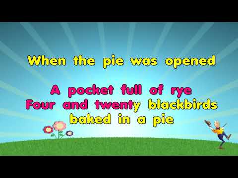 Sing A Song Of Sixpence - Nursery Rhyme (KARAOKE)