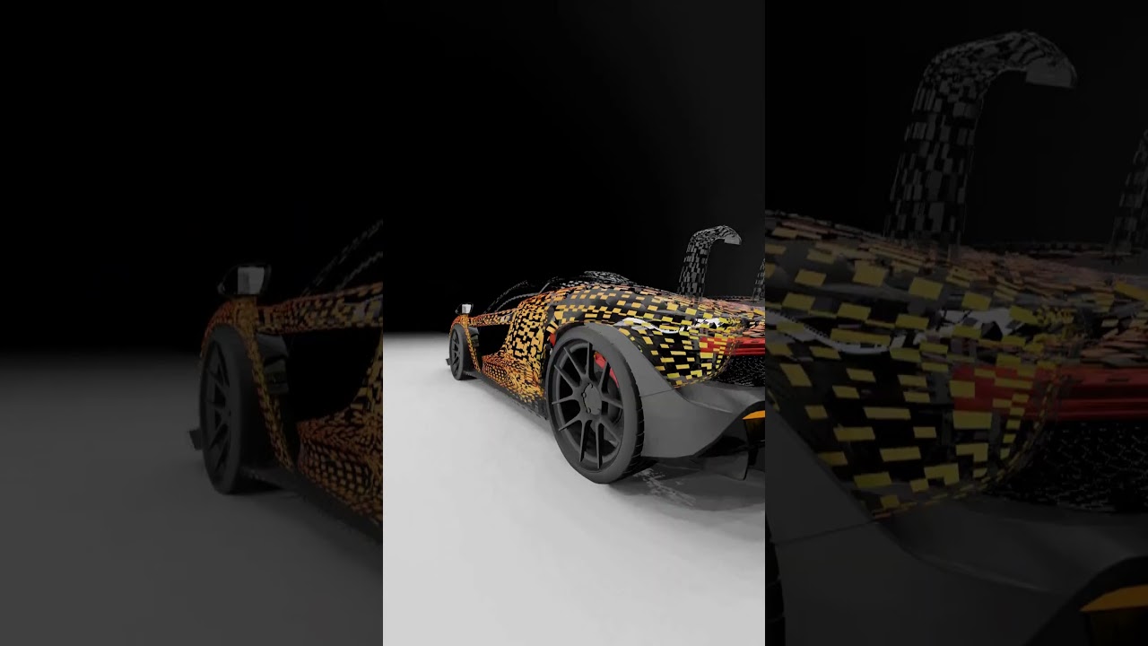 amazing blender render No  2 // McLAREN Senna