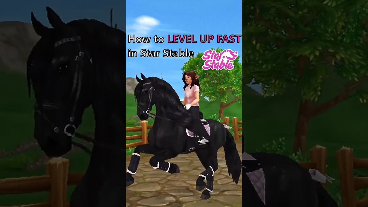 How to LEVEL UP FAST in Star Stable 🐎 #foryou #starstable #sso #levelup #fast #horse #howto