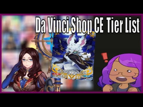 FGO: Da Vinci Shop CE Tier List