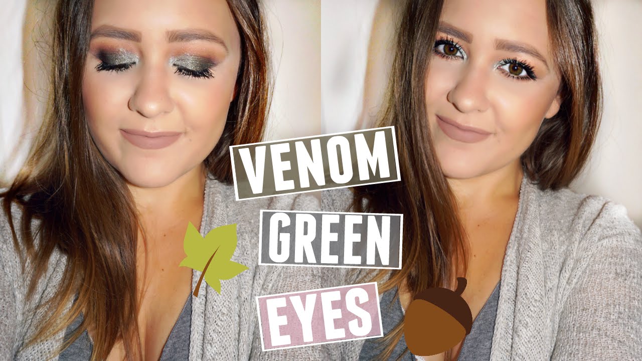 VENOM GREEN Smokey Eyes | FALL Makeup Tutorial • Eline Blaise