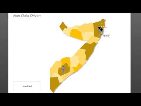 Map of Somalia: How to Use Icons on a Map in PowerPoint