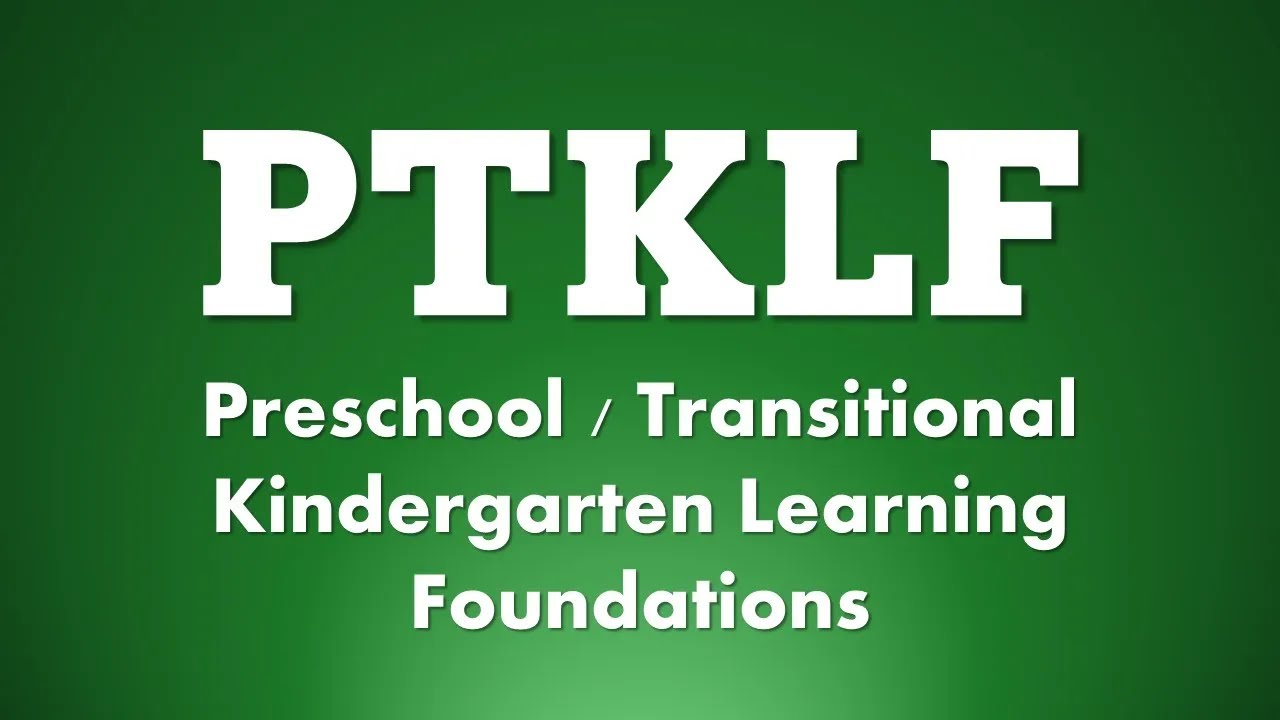 Understanding the Preschool Transitional Kindergarten Learning ...