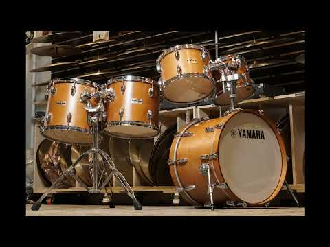 Yamaha 10/12/13/14/20" Tour Custom Drum Set - 1980s Real Wood | Reverb