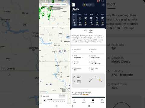 WeatherForecast Bismarck ND 3