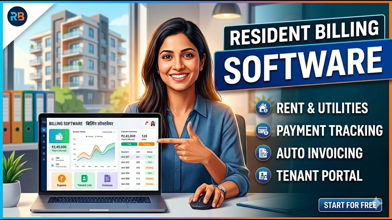 Best Resident Billing Software 2026 | Smart Society & Apartment Billing System
