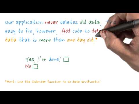 Learn Delete Old Weather Data Developing Android Apps - Mind Luster