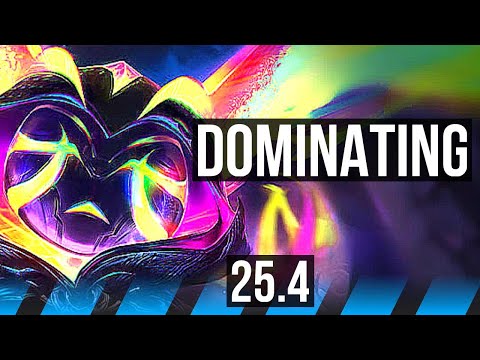 VEX vs YASUO (MID) | 11/1/7, Dominating | KR Master | 25.4