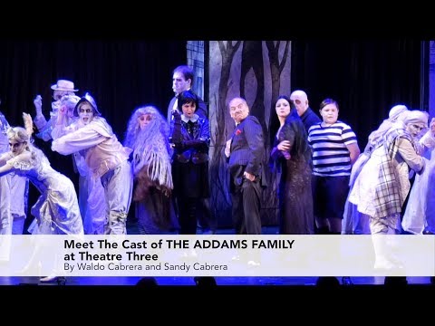 Meet The Cast of The Addams Family at Theatre Three in Port Jefferson