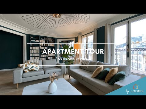 Apartment Tour // Furnished 104m2 in Paris – Ref : 40821141