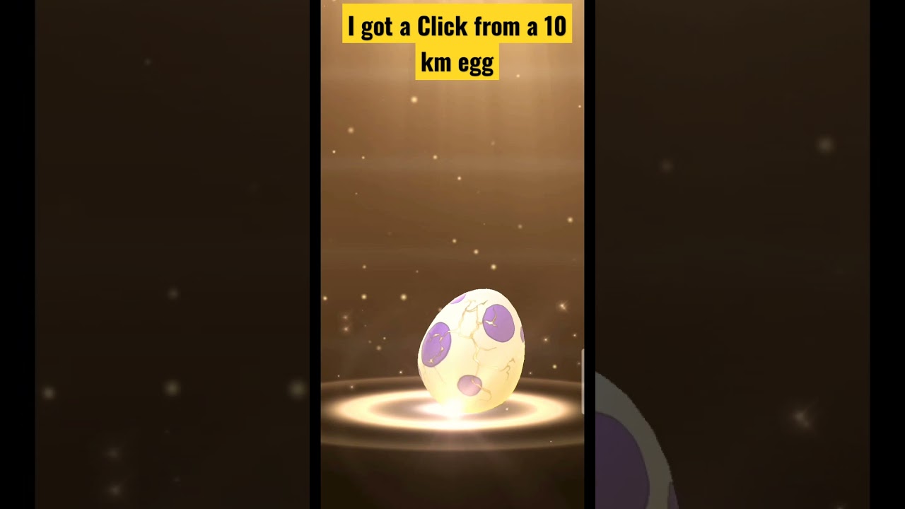 watch my 10 km egg hatch into a klink #pokemon #short #shorts #pokemongo #pokémon #pokemontcg